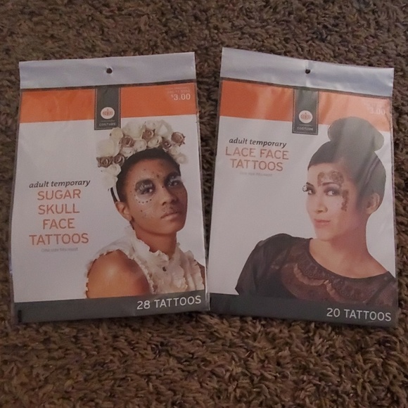 Target | Makeup | Halloween Tattoos | Poshmark